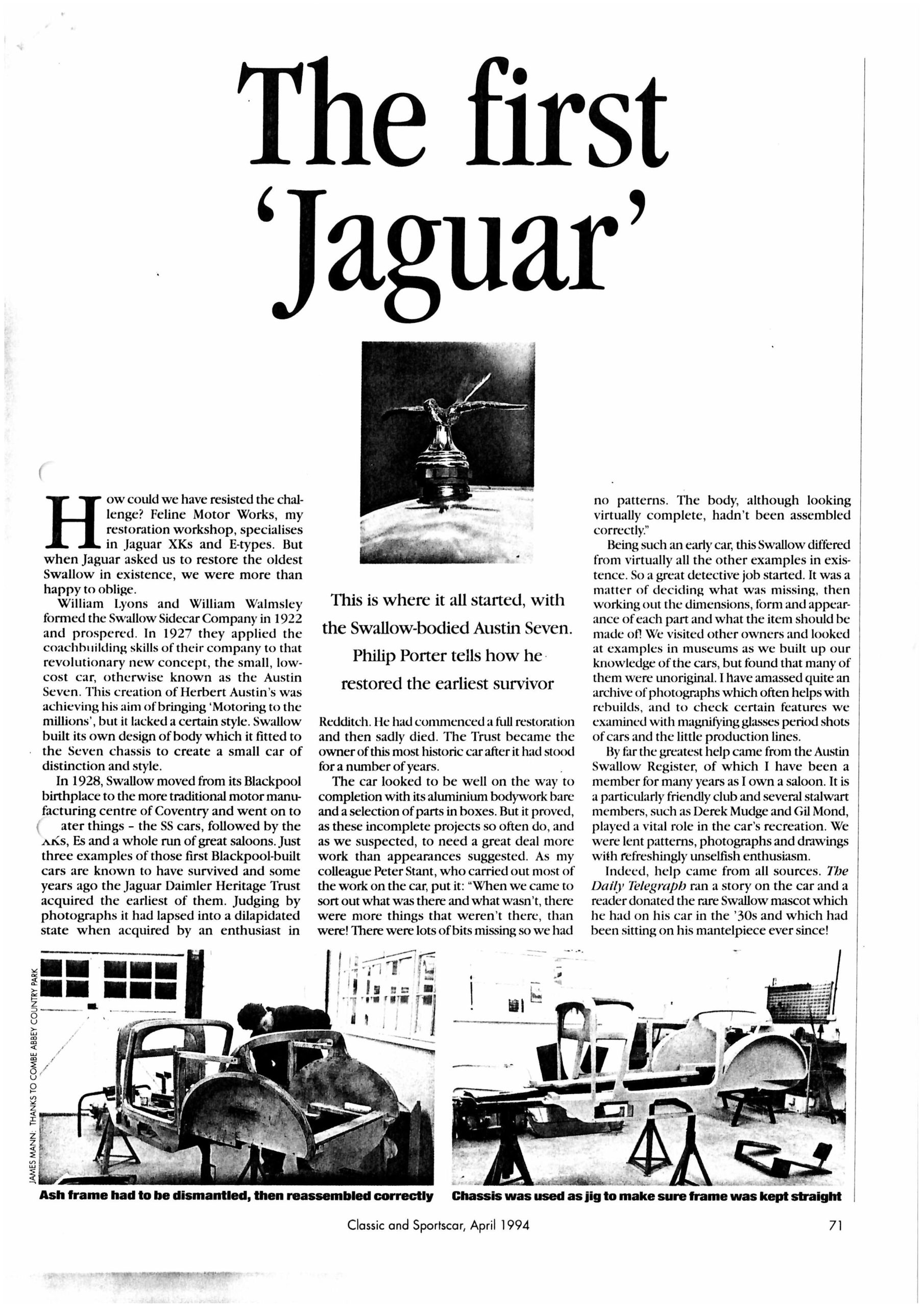 Jaguar Daimler Heritage Trust